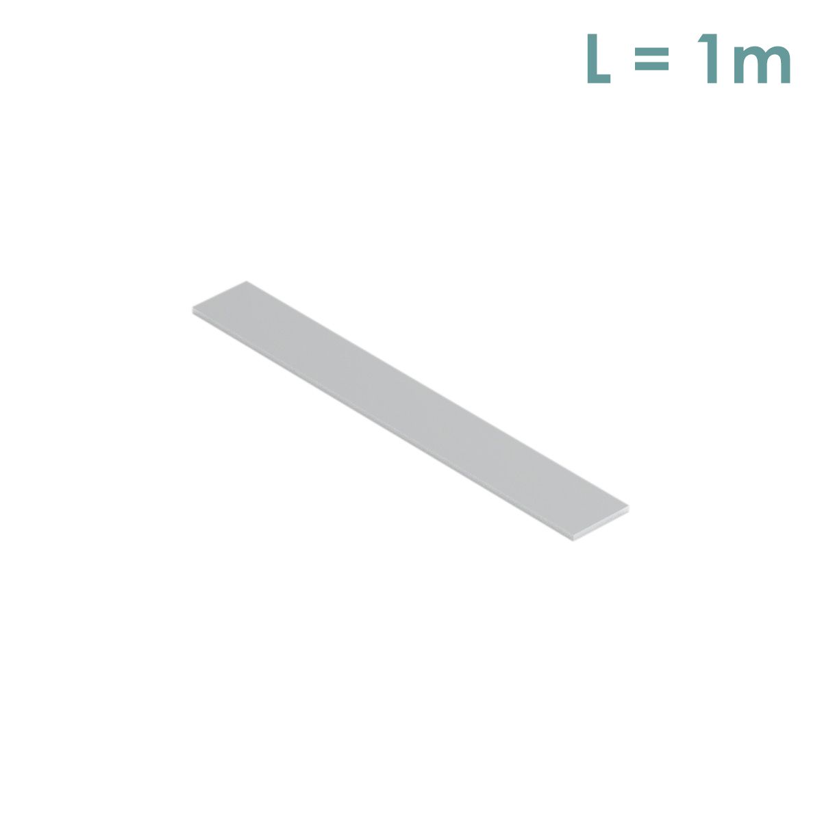 Al profil - 20x2,0mm L=1m | Europrofil